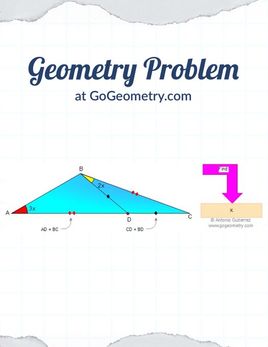 Geometry Problem 1: Unlock Your Geometry Skills | Triangle Angles ...